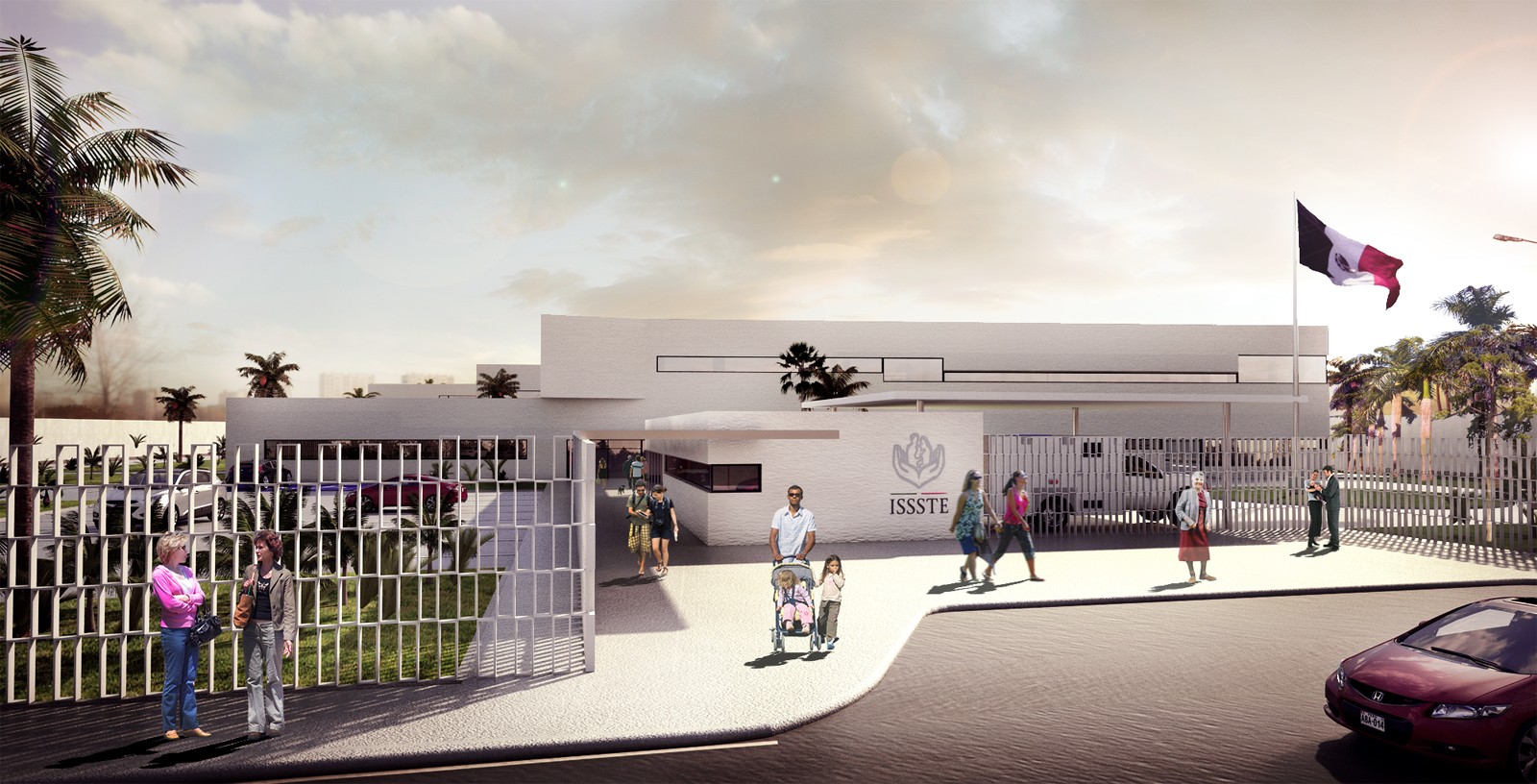 Developing the scheme design for several hospitals - IDOM