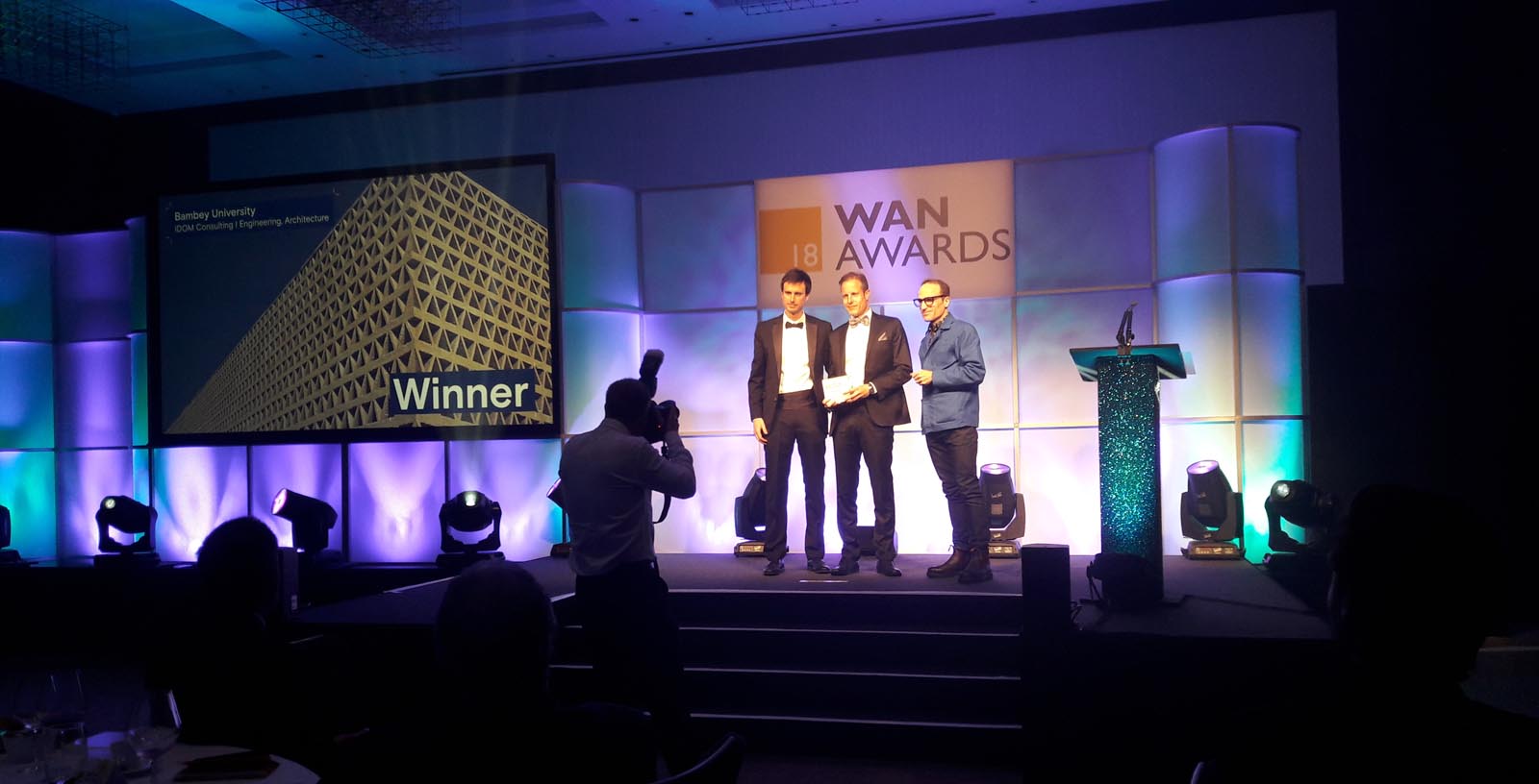 La Universidad de Bambey gana los WAN Awards - IDOM