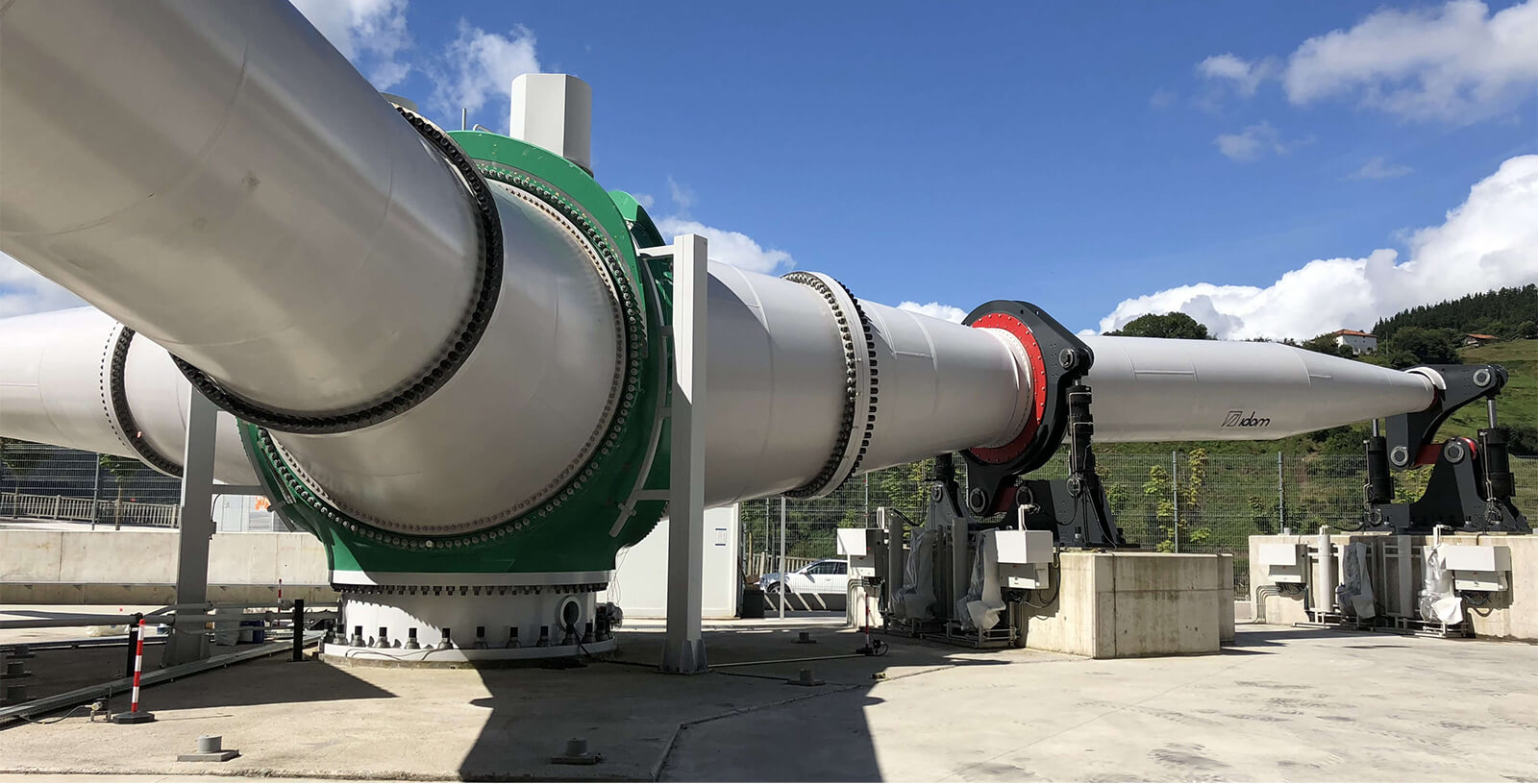 Windturbine Blade Bearings Test Bench - IDOM