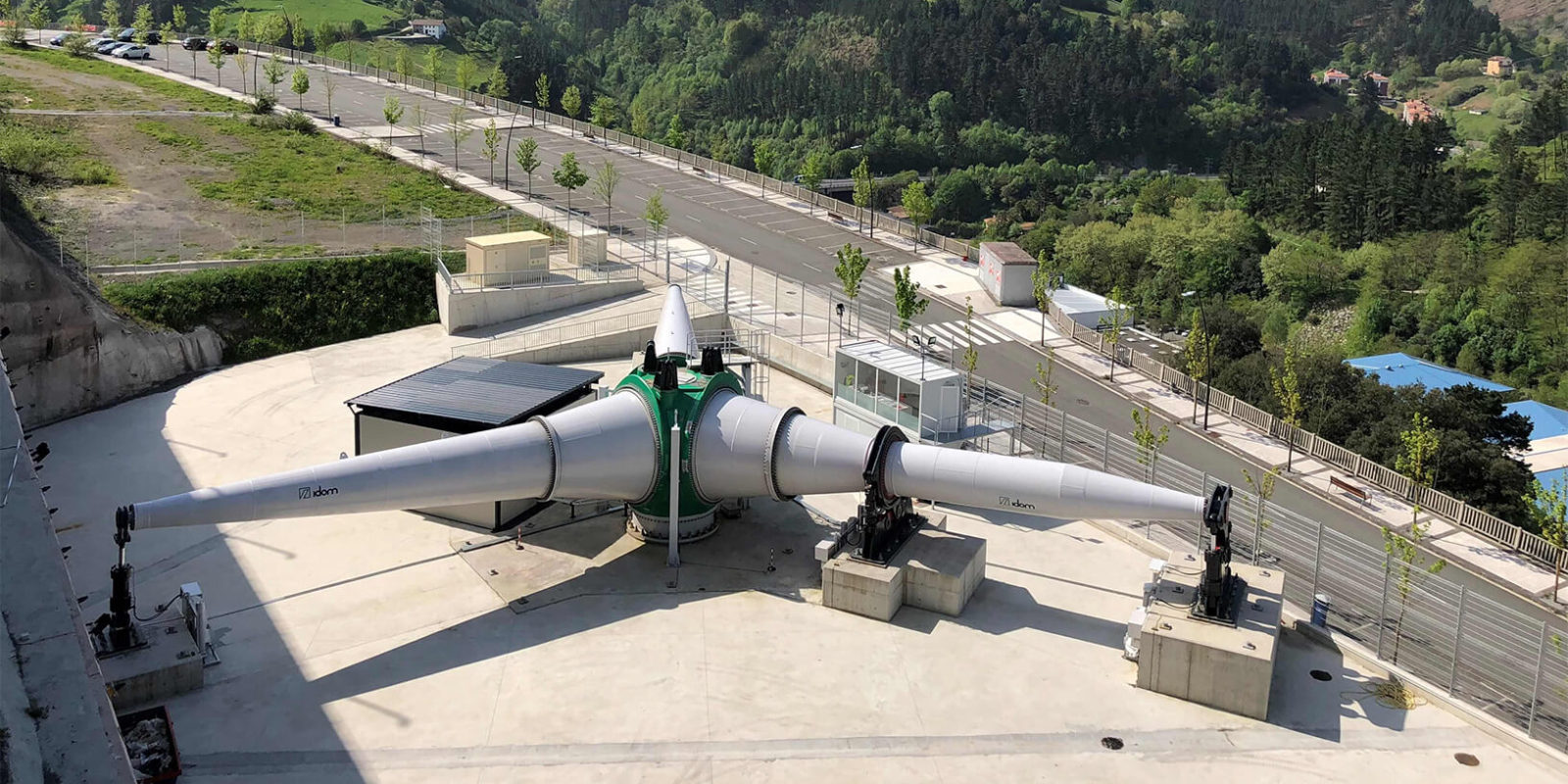 Windturbine Blade Bearings Test Bench - IDOM