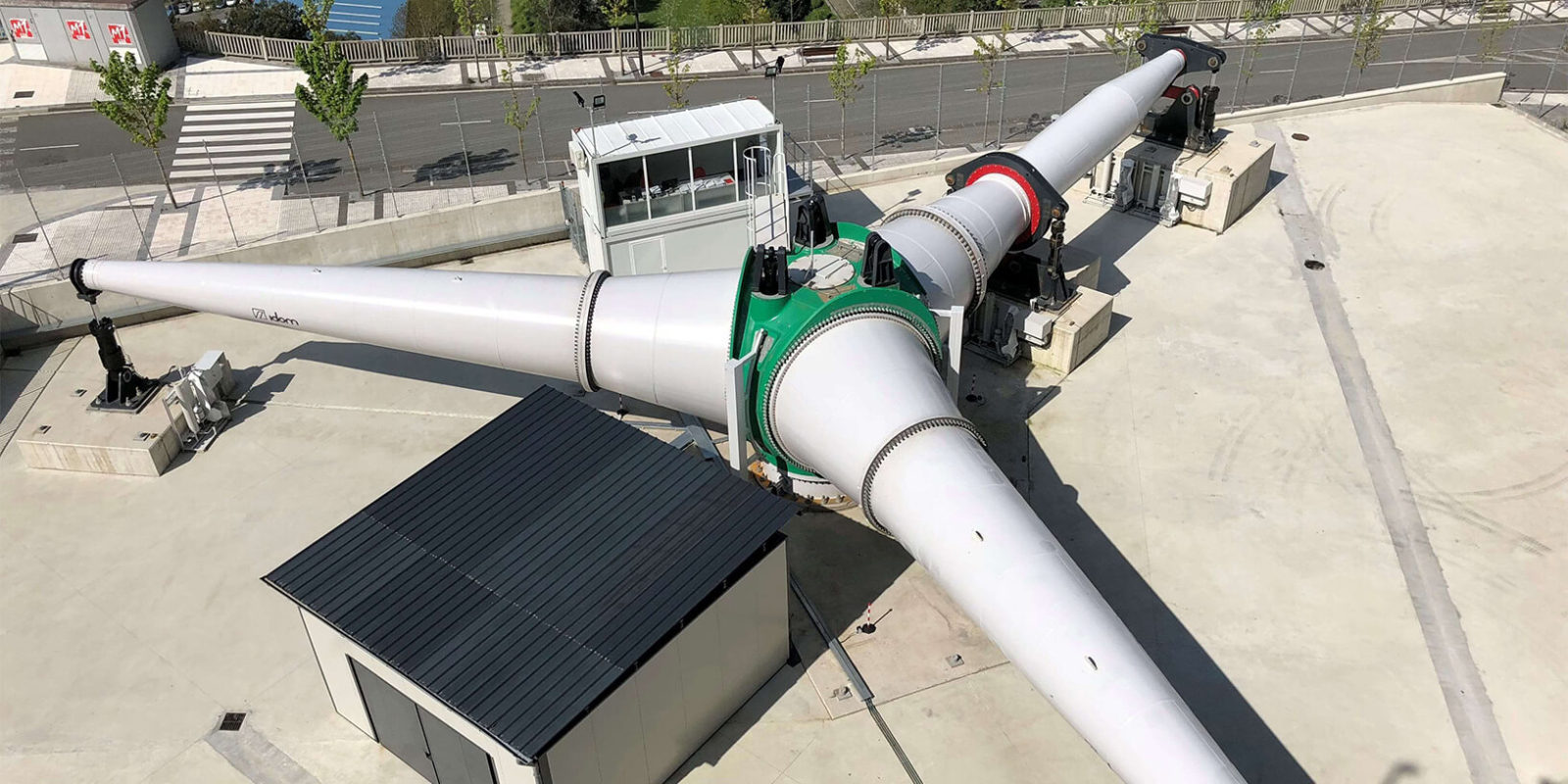 Windturbine Blade Bearings Test Bench - IDOM