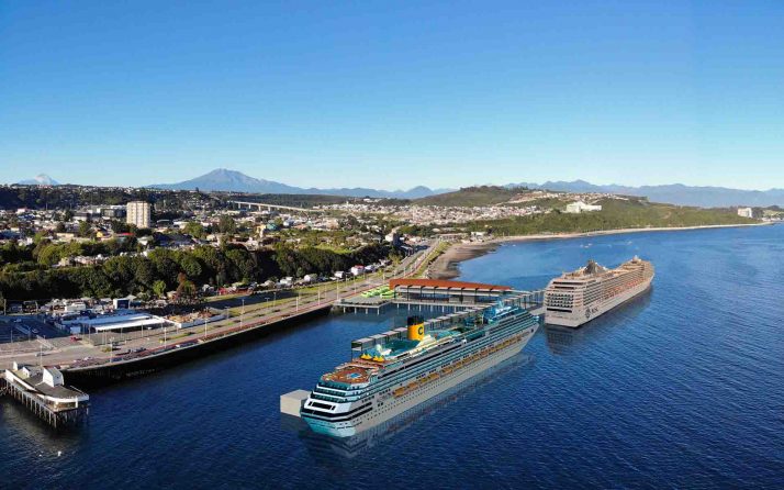 Avances en la futura Terminal de Cruceros de Puerto Montt - IDOM