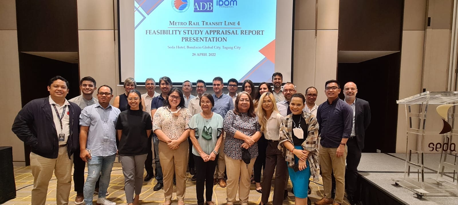 IDOM presents the evaluation the Feasibility Study of the Manila Metro ...