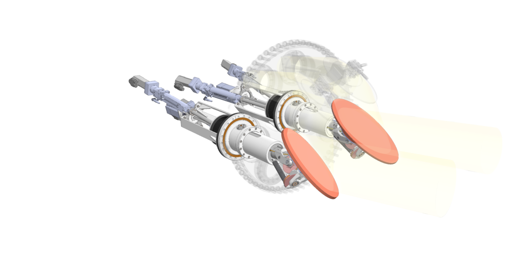 Mega Amp Spherical Tokamak | Mid and Upper Plane Mirror Steering ...